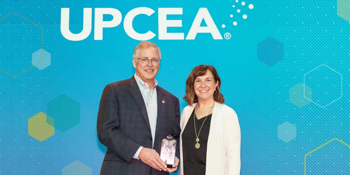Nelson Baker honored with UPCEA award | GTPE